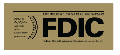 FEDERAL DEPOSIT INSURANCE SIGNAGE